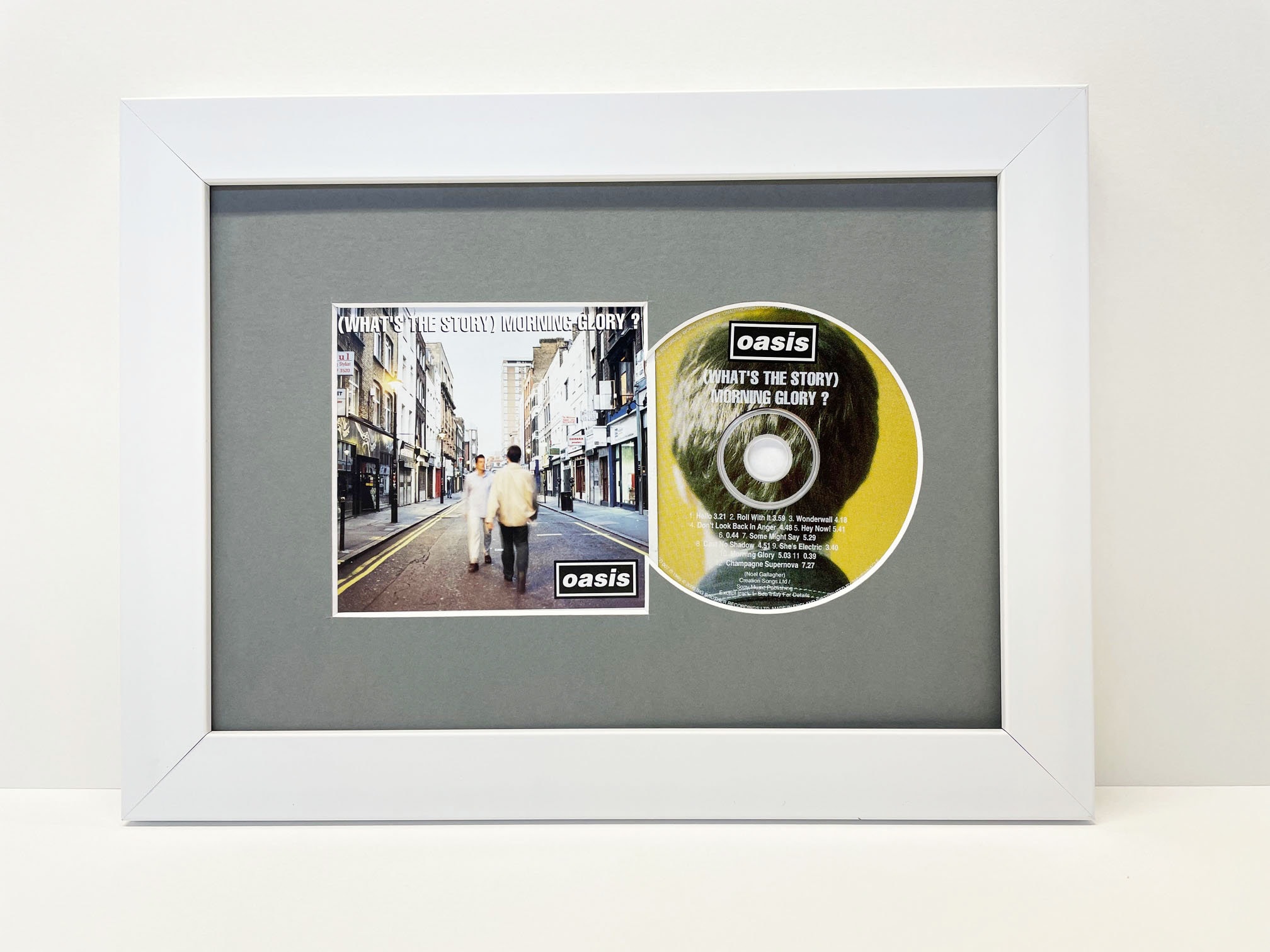 Cd Frame Merged With Cover in One Frame Display Your Cd and - Etsy UK