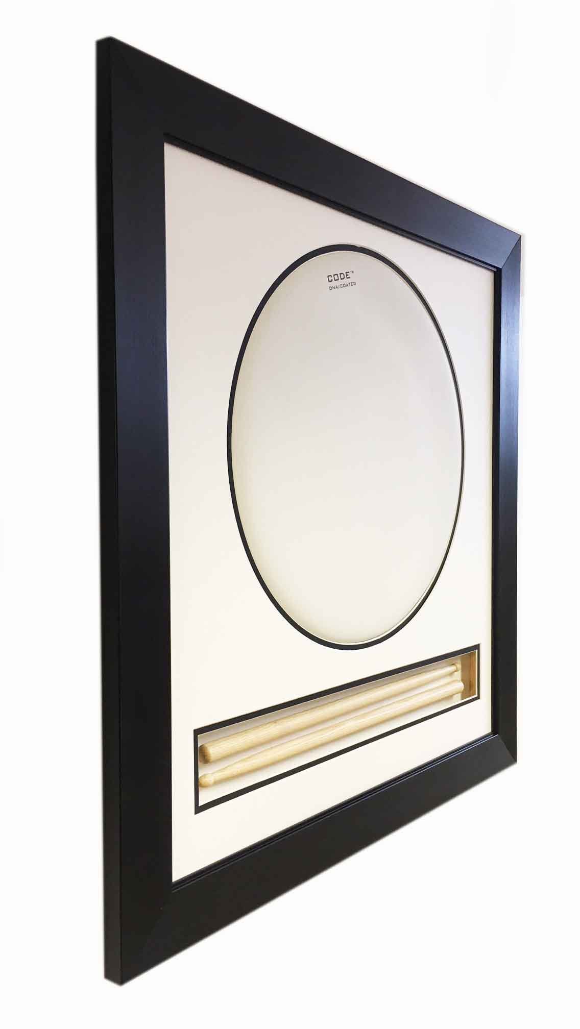 3D Drum Skin & Sticks Frame: DIY Display for Signed Drumheads - Etsy UK