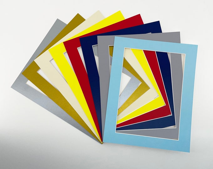 Bevel Cut White Mount Board for Picture Frame Photo Frame 1300 Microns ...