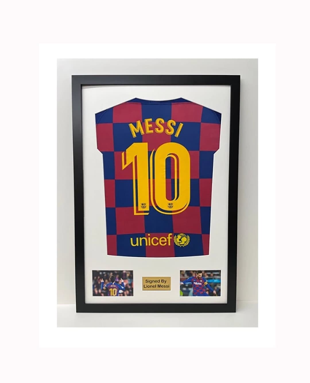 Frame for Jersey, Football Shirt Display Case DIY With Photo Plaque ...