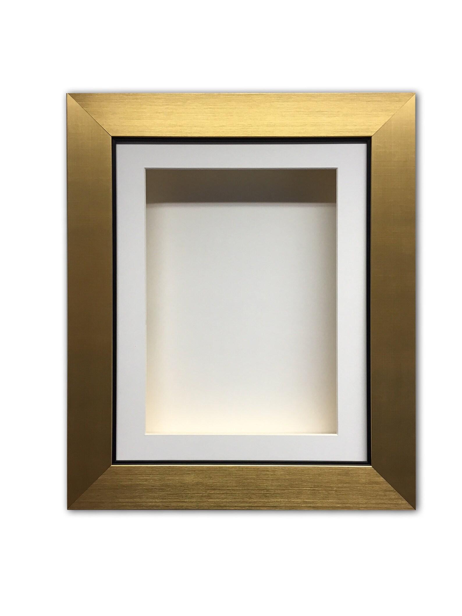 3 76mm Deep 3D Box Frame With White Mount and White | Etsy UK