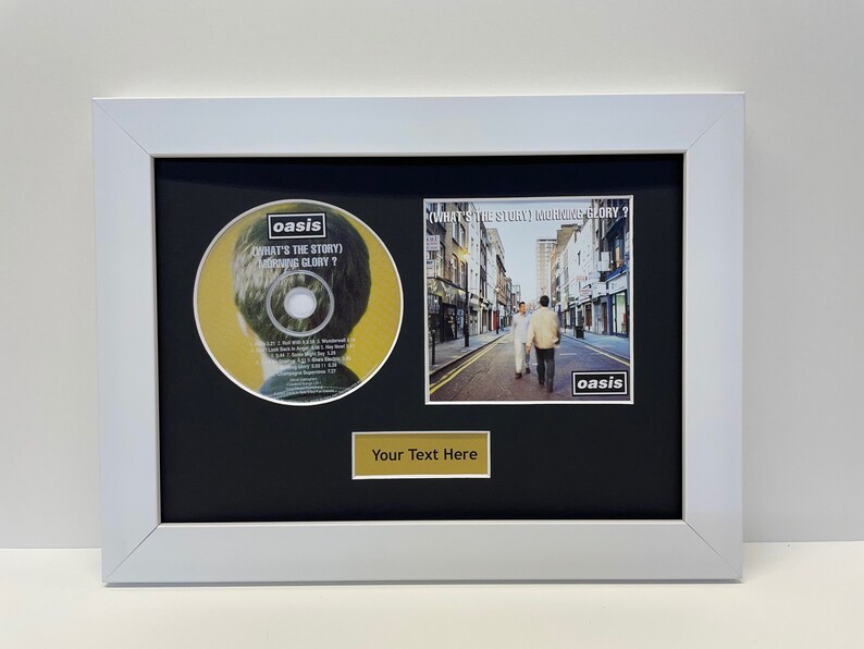 CD Display Frame for Your CD and Album Cover Black Frame With - Etsy UK