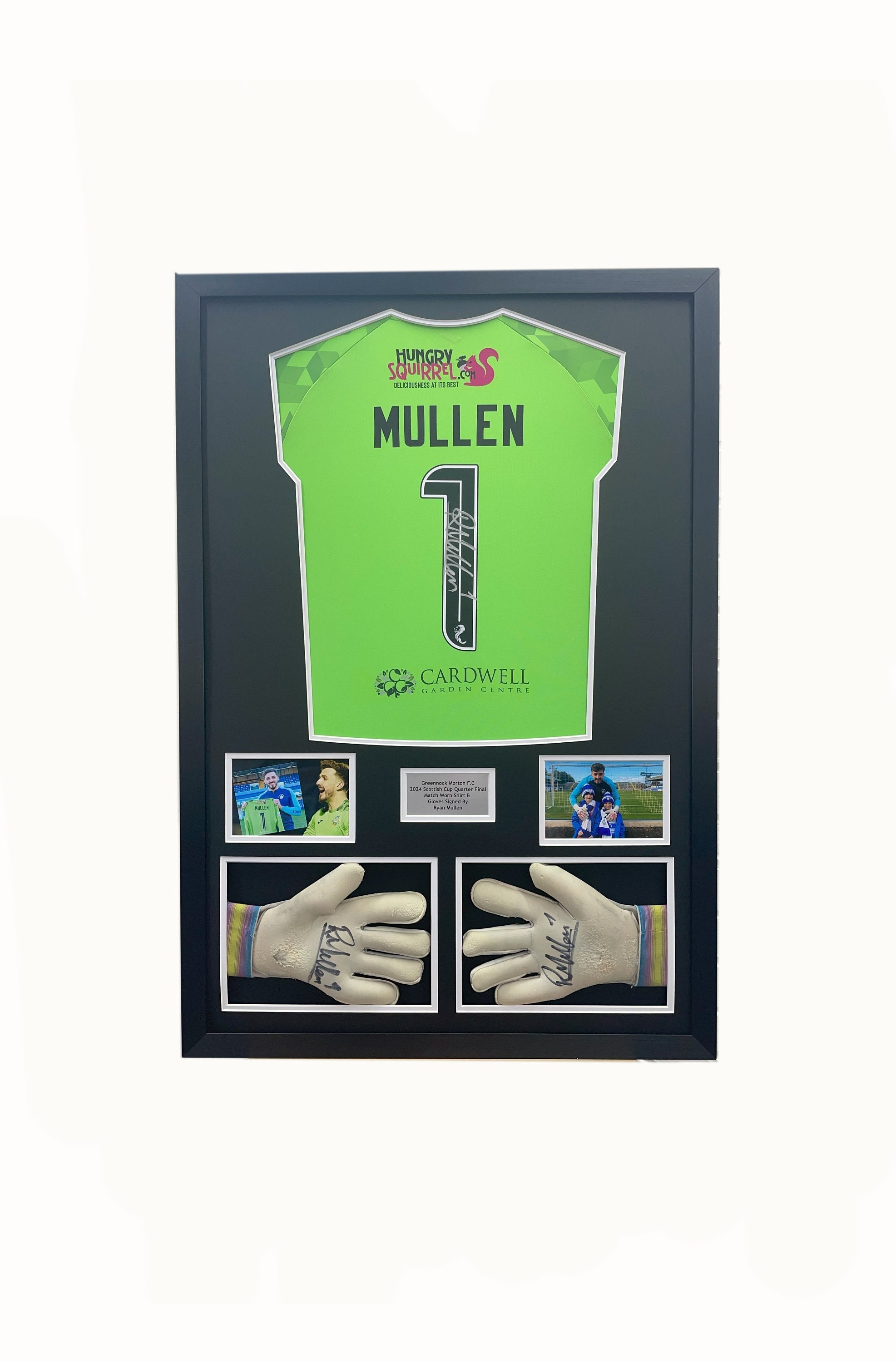 DIY Ready Made Football Shirt Frame for Your Adult Football Signed ...