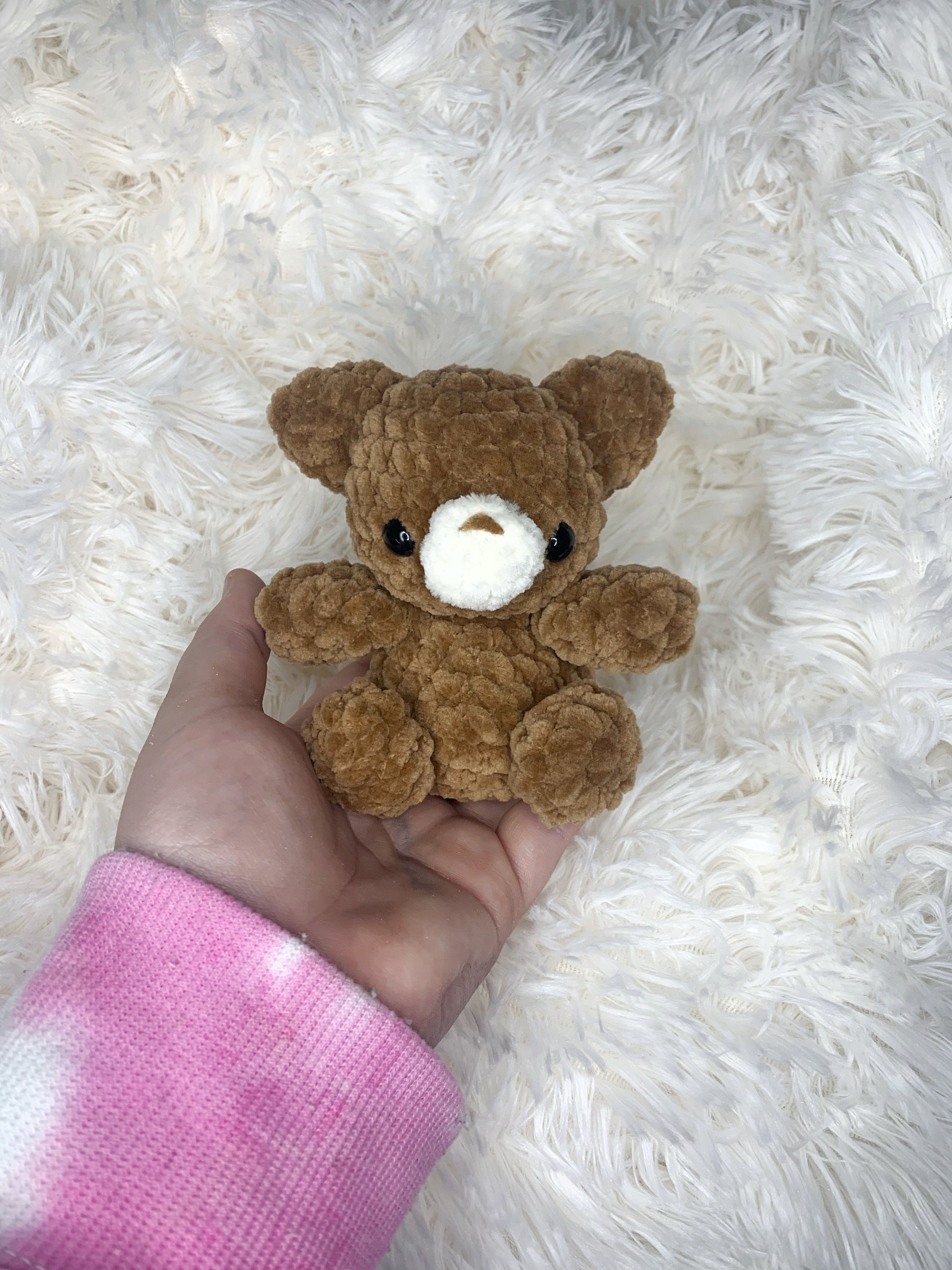 Tiny Teddy Crochet Pattern PDF File - Etsy