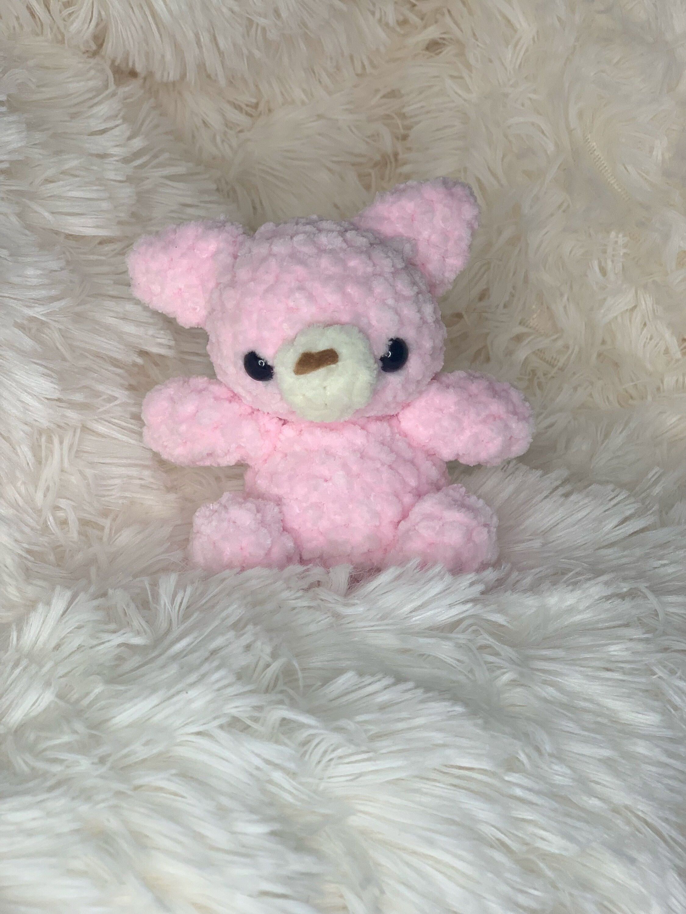 Tiny Teddy Crochet Pattern PDF File - Etsy