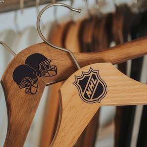 Custom Sports Team Jersey Hangers, Cheer Team Hangers, Custom Senior ...