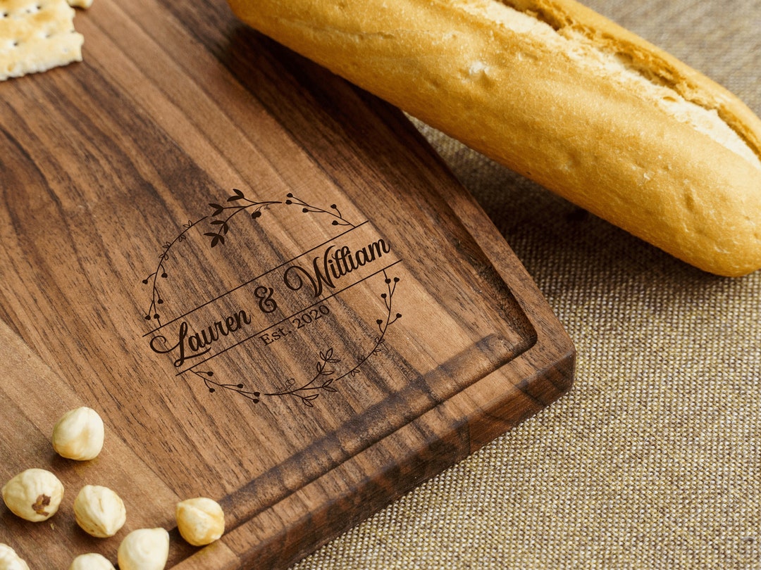 Charcuterie Board Personalized, Custom Cutting Board, Engraved Serving ...