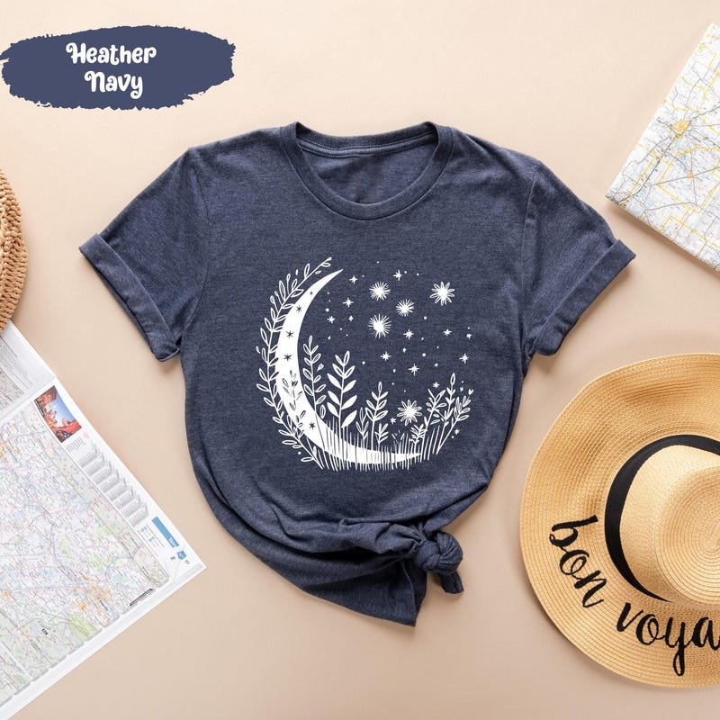 Moon Shirt - Etsy
