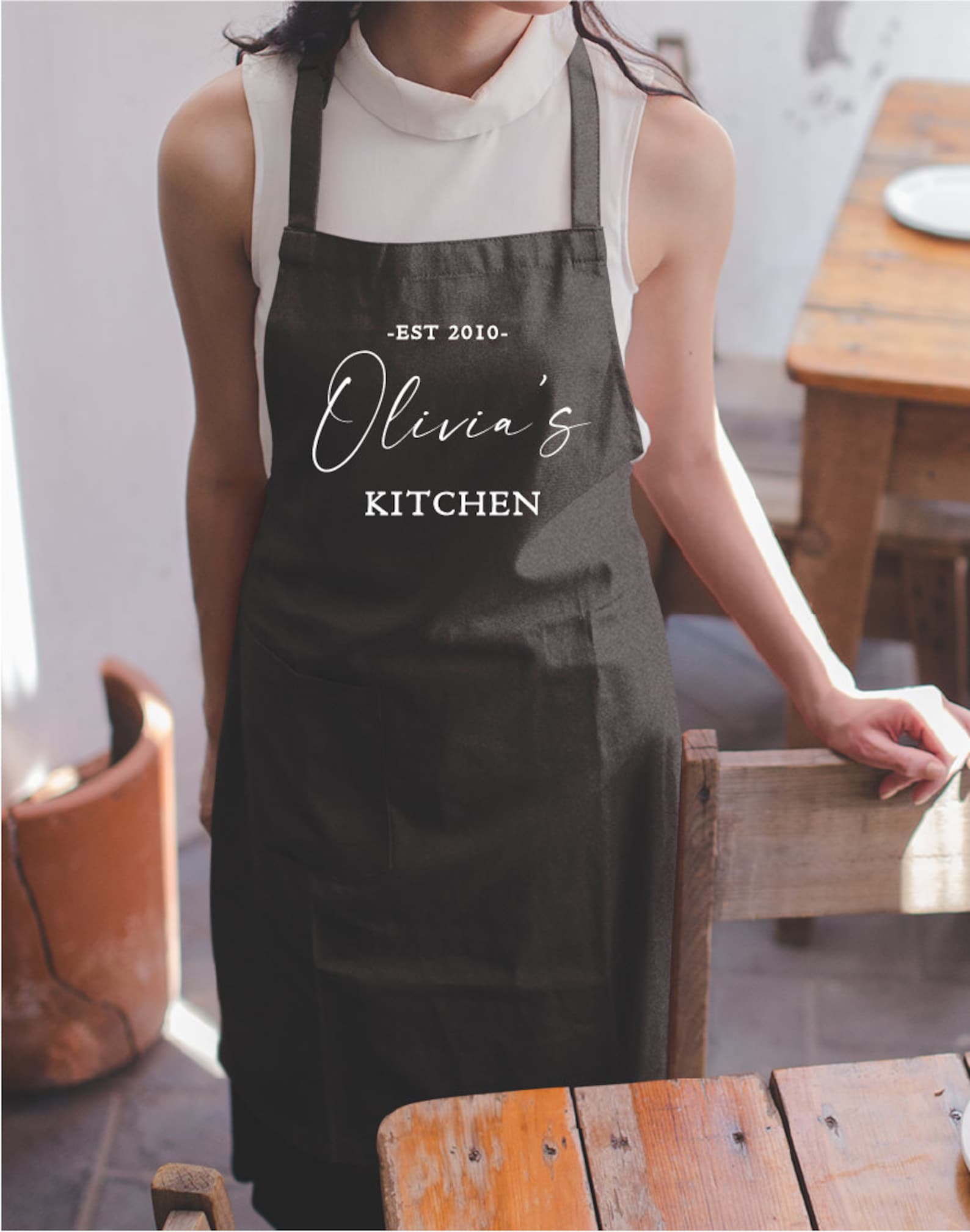 Personalized Apron, Name Apron, Custom Name Apron, Personalize Apron ...