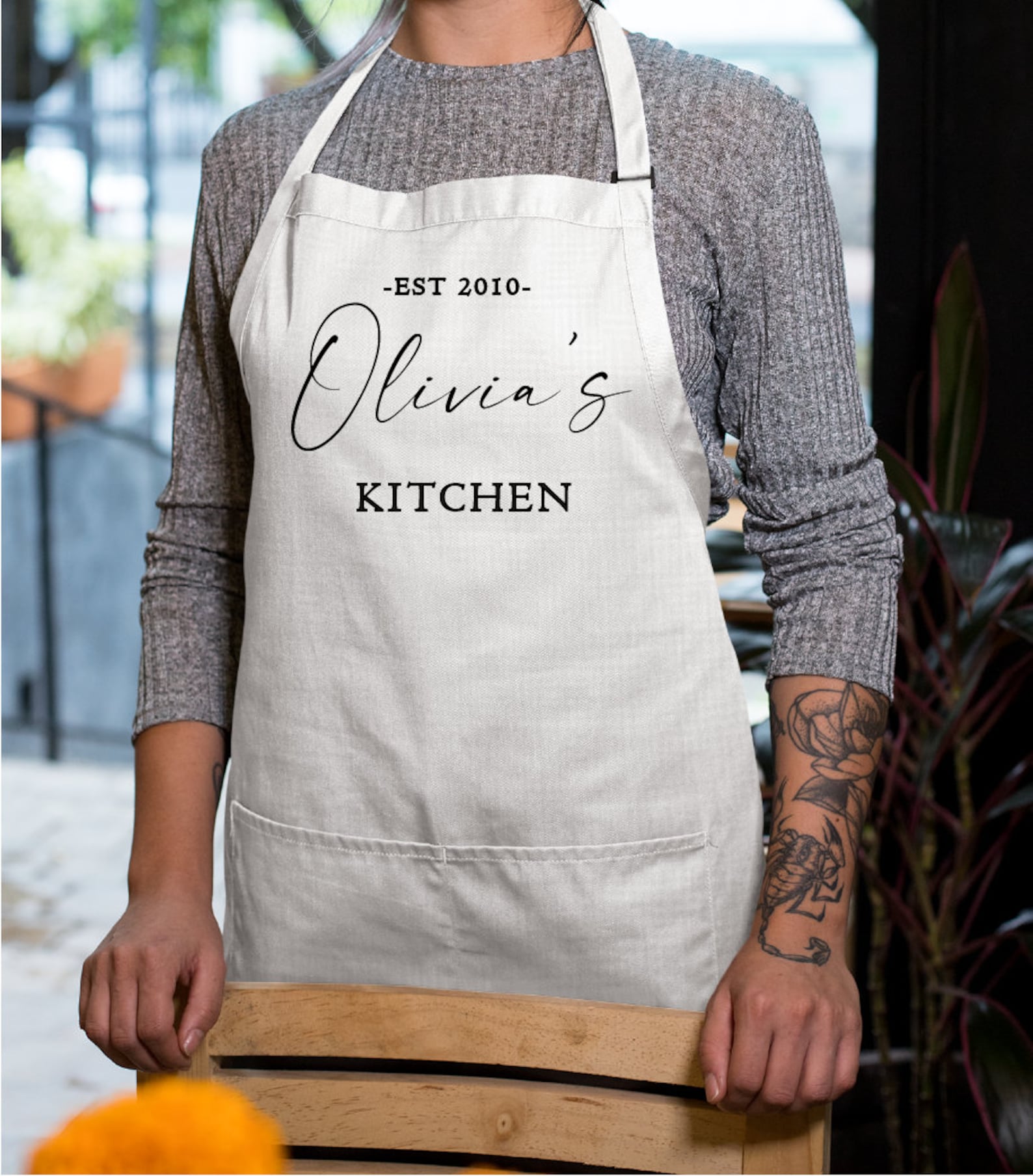 Personalized Apron, Name Apron, Custom Name Apron, Personalize Apron ...