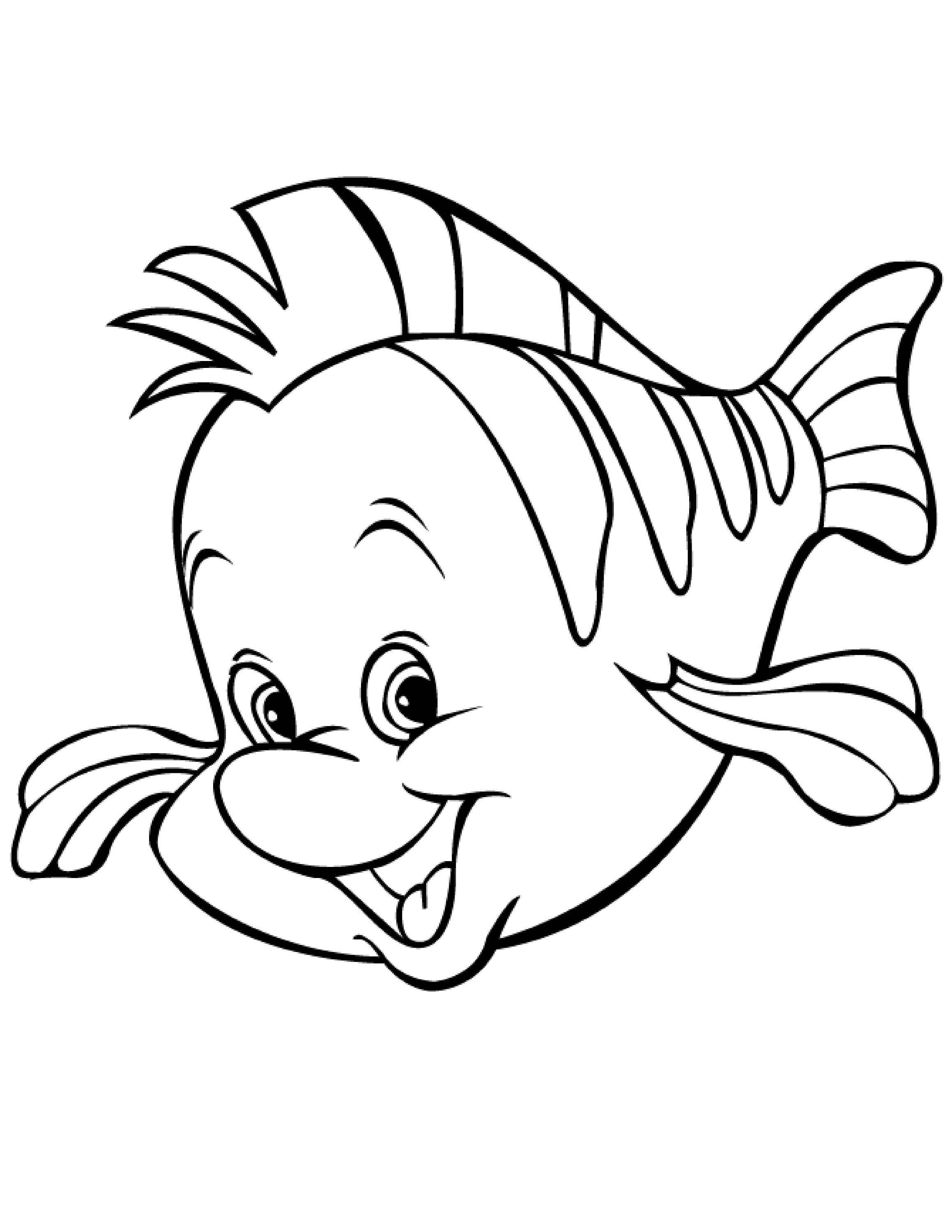 Cute Cartoon Characters Coloring Pages