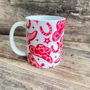Personalised Mug. Coffee Cup. Cowgirl. Cowboy. Love Country. Swifty ...