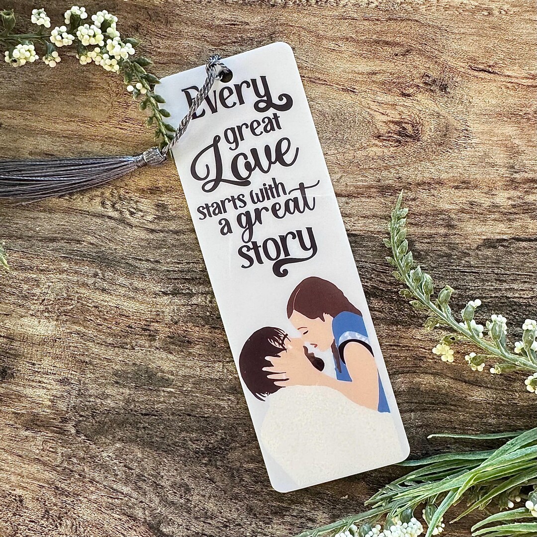 The Notebook Bookmark. Film Bookmark. Memorabilia. Movie Bookmark ...