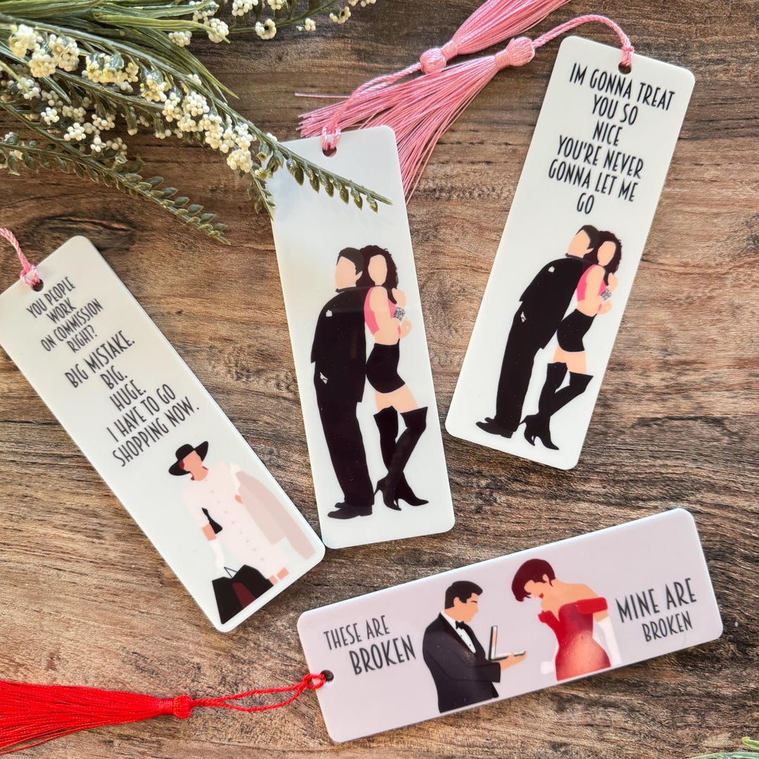 Pretty Woman Bookmark. Film Bookmark. Film Memorabilia. Julia Roberts ...