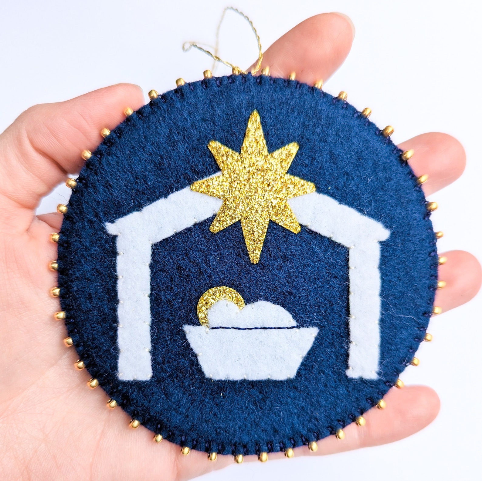 Away in a Manger Nativity PDF Pattern: Digital Sewing Pattern for a ...