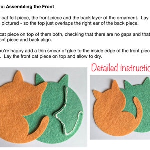 Five Cute Kitty Cats PDF Pattern Bundle: Digital Sewing Pattern for ...