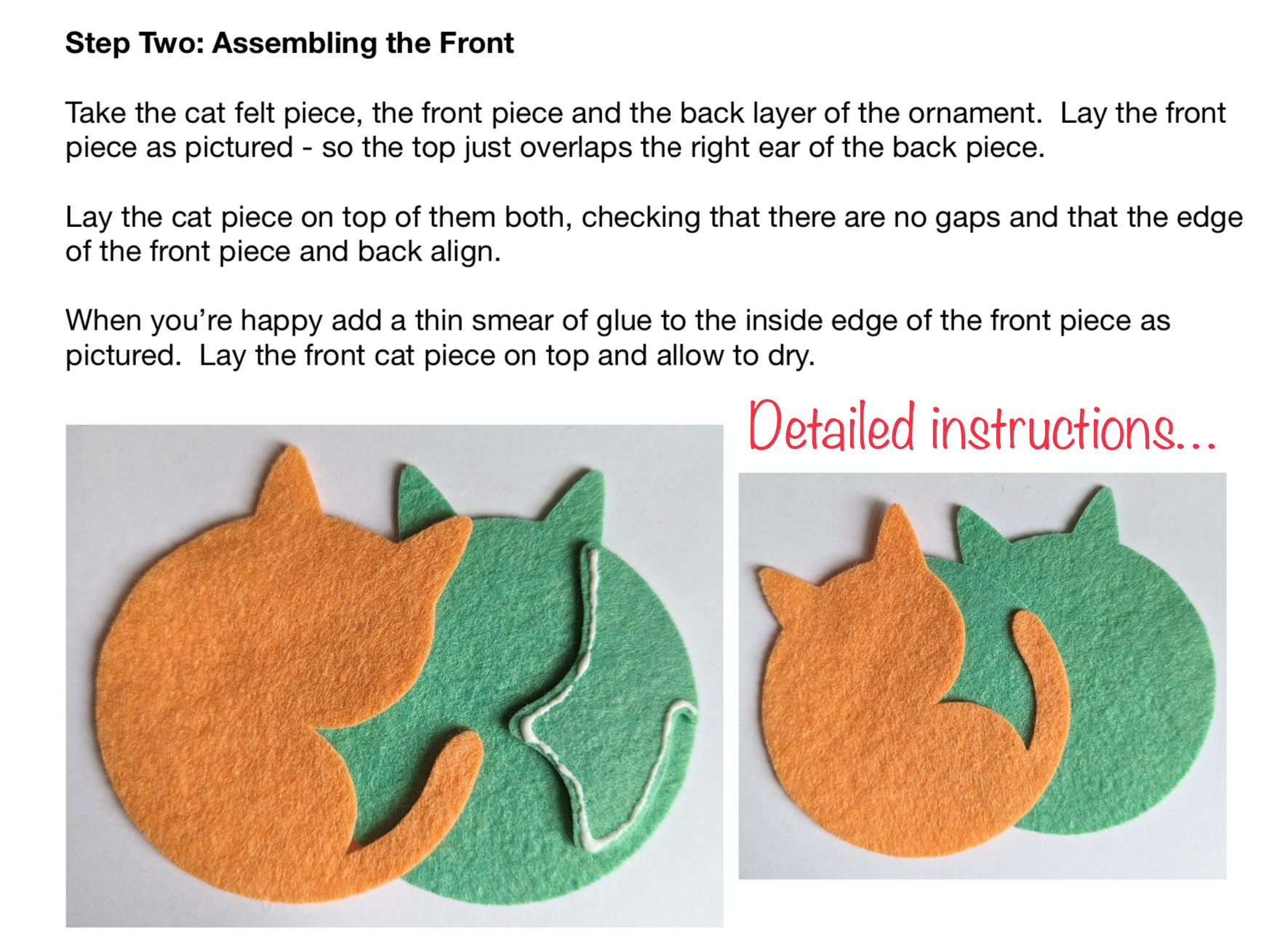 Five Cute Kitty Cats PDF Pattern Bundle: Digital Sewing Pattern for ...