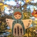 Christmas Angel PDF Pattern: Scandi and Folk Art Inspired Felt Sewing ...