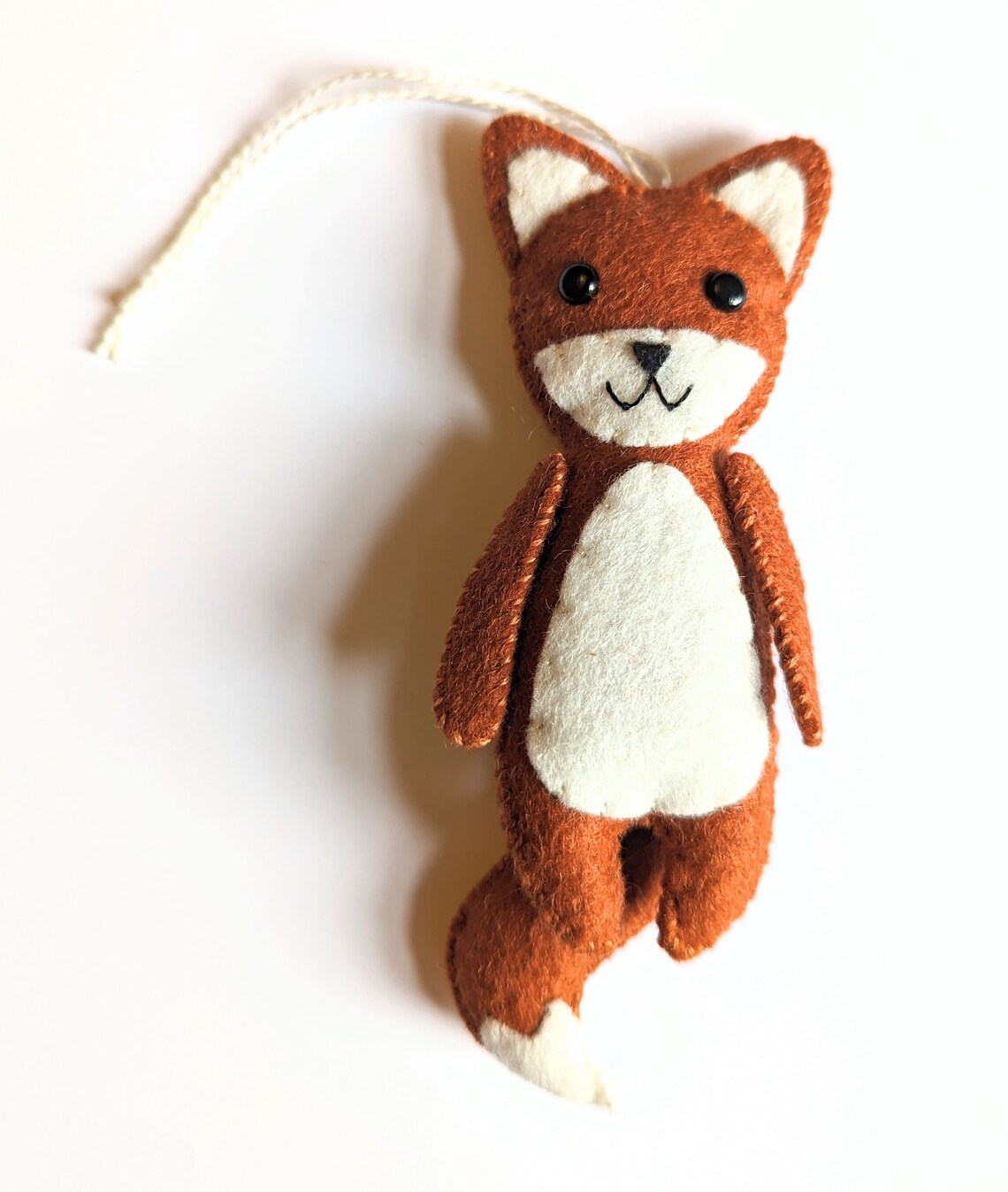 Cute Felt Fox PDF Sewing Pattern: Sew Your Own Fox Hanging - Etsy UK