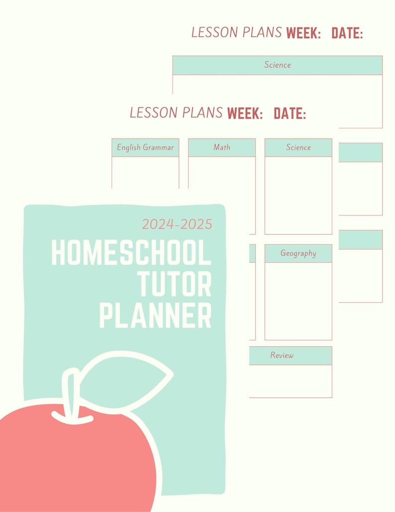 Homeschool Planner EDITABLE *DIGITAL DOWNLOAD* Classical Conversations ...