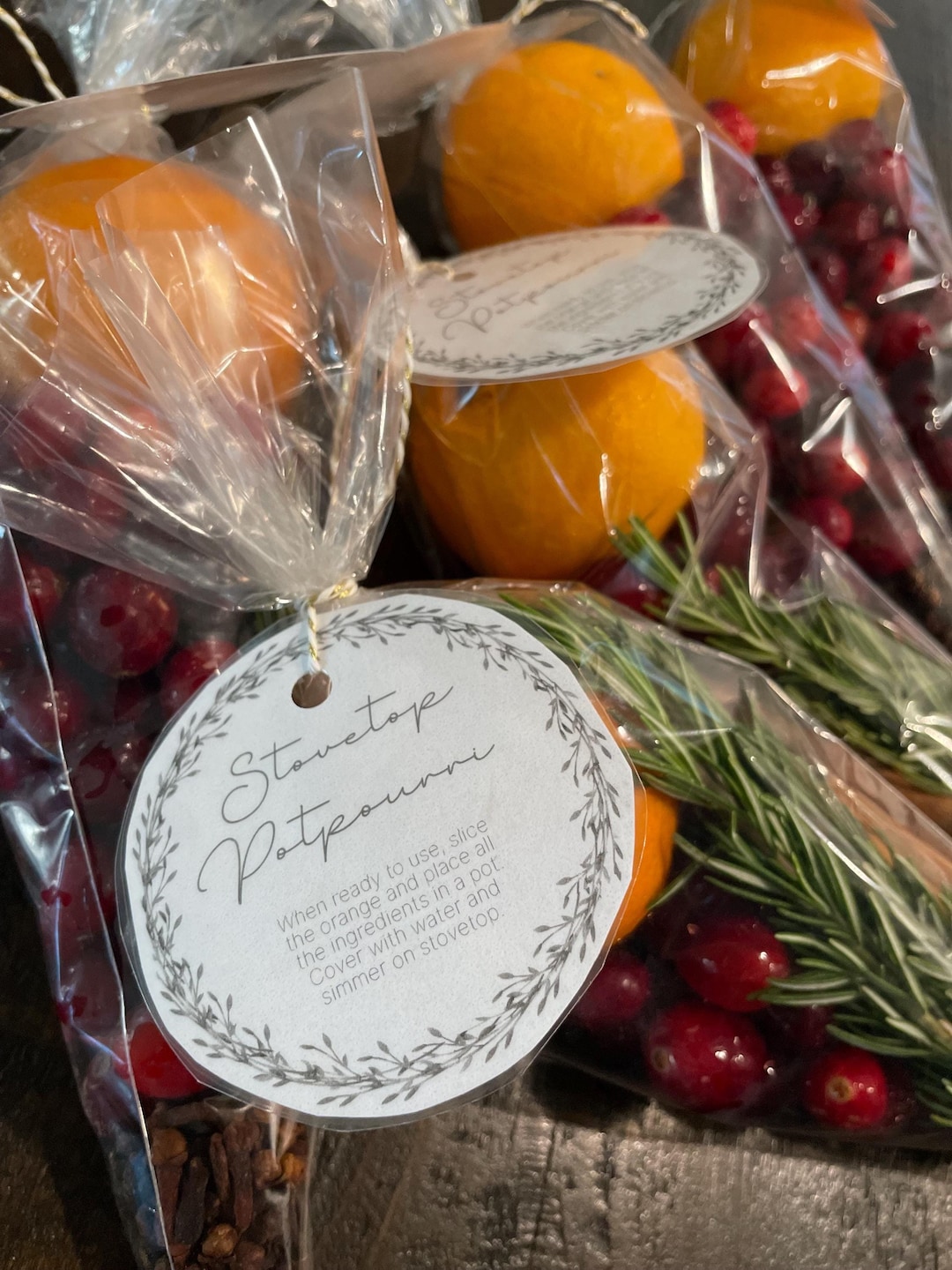 Fall Christmas Stovetop Potpourri Gift Tag & Recipe (instant Download ...