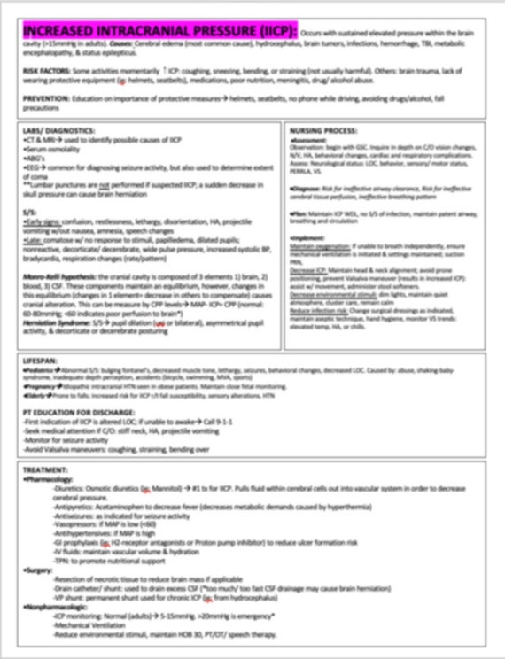 IICP Study Sheet - Etsy