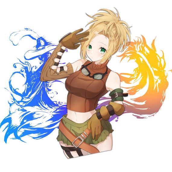 Rikku FFX 6 Sticker Decal Gloss-finish Final Fantasy X - Etsy