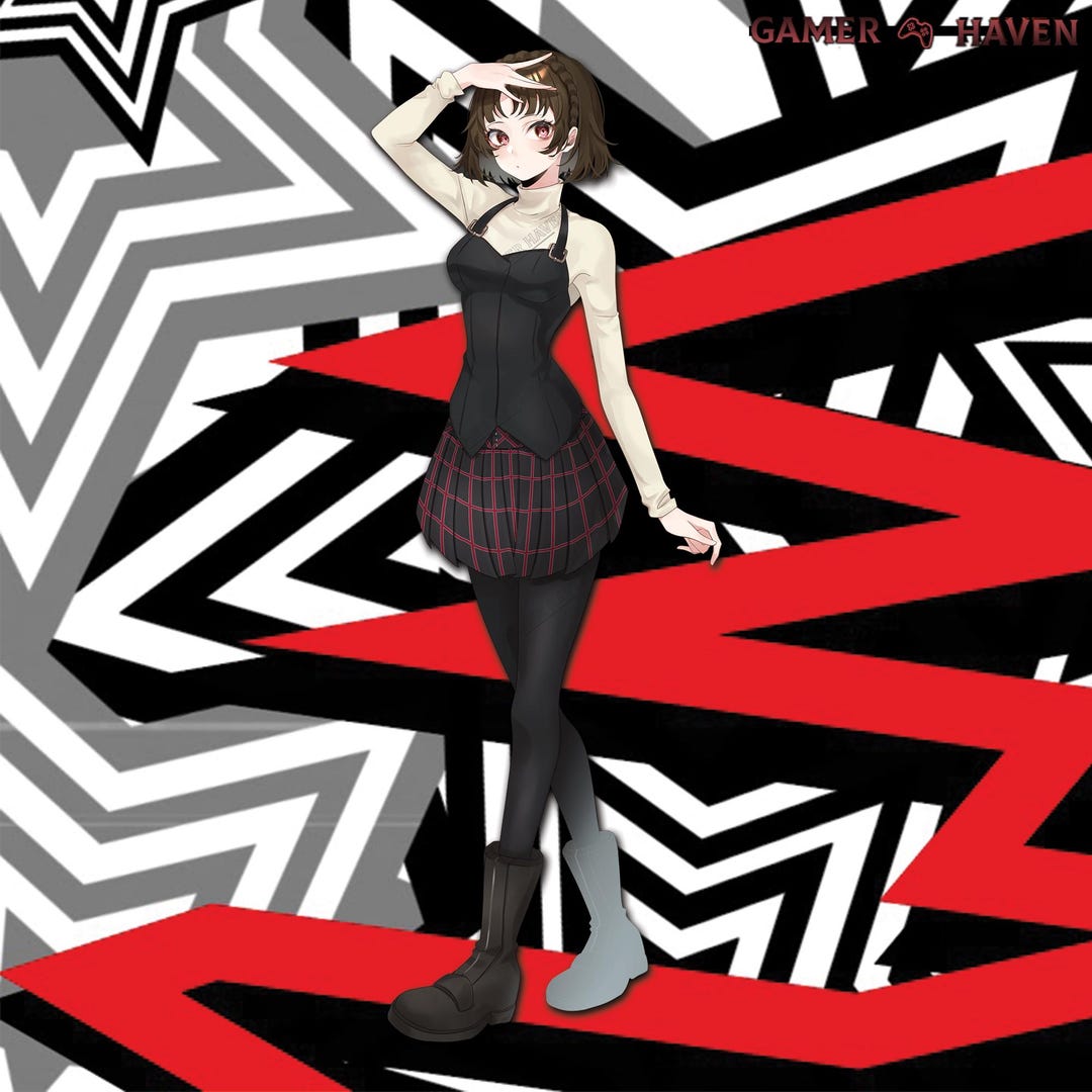 Makoto Nijima Persona 5, 6" Gloss Sticker Decal | P4 P5 Atlus JRPG ...