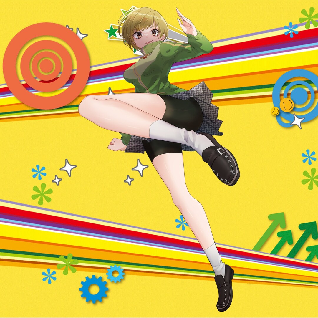 Chie Satonaka Persona 4 Decal Sticker Anime JRPG Gamer - Etsy