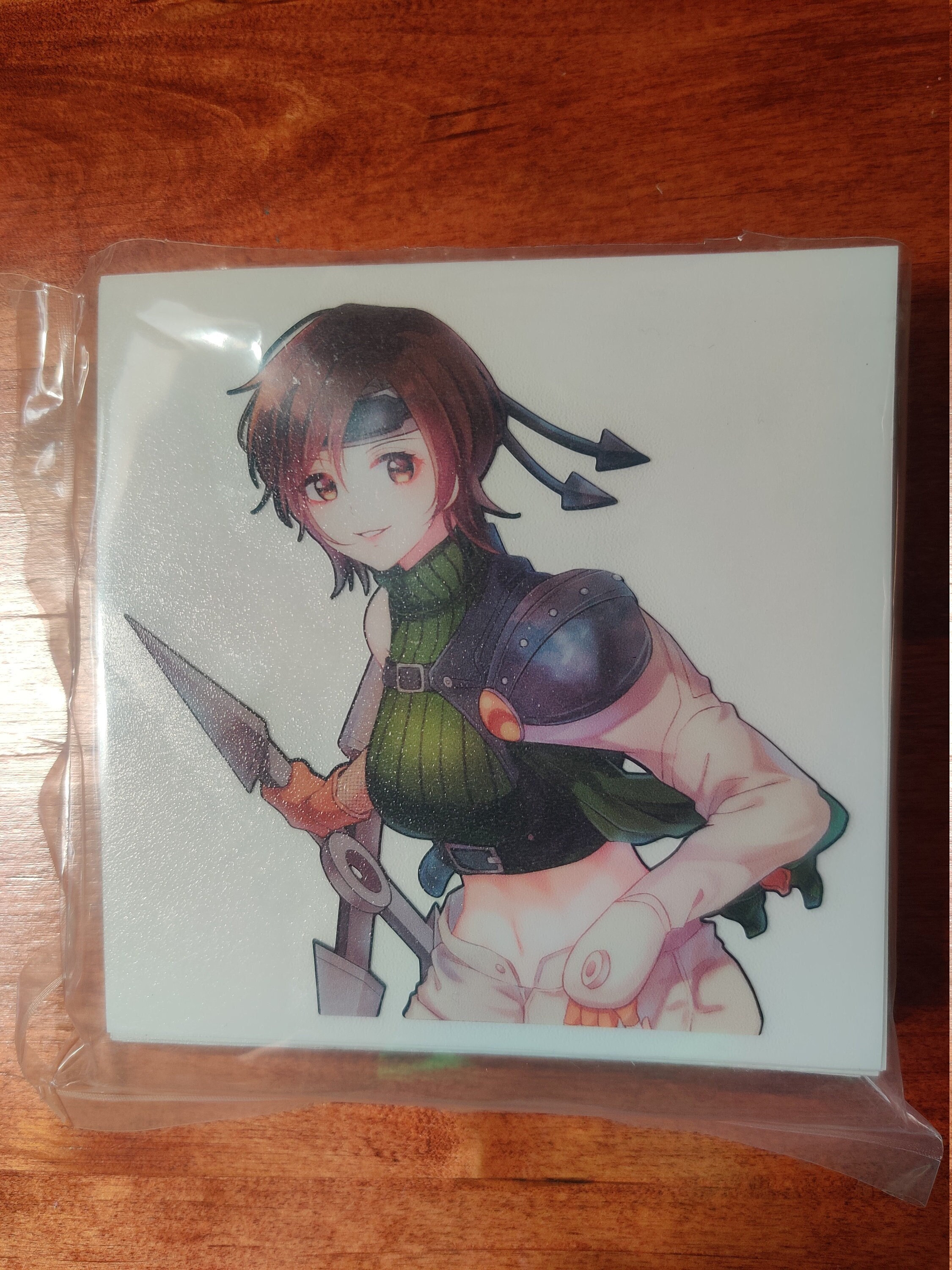 Yuffie Final Fantasy 7 Decal Sticker 4/5 | Etsy