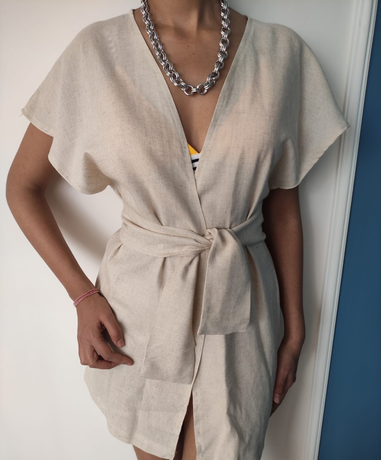 Short Boho Kimono Sewing Pattern Kimono Sewing Kimono PDF - Etsy