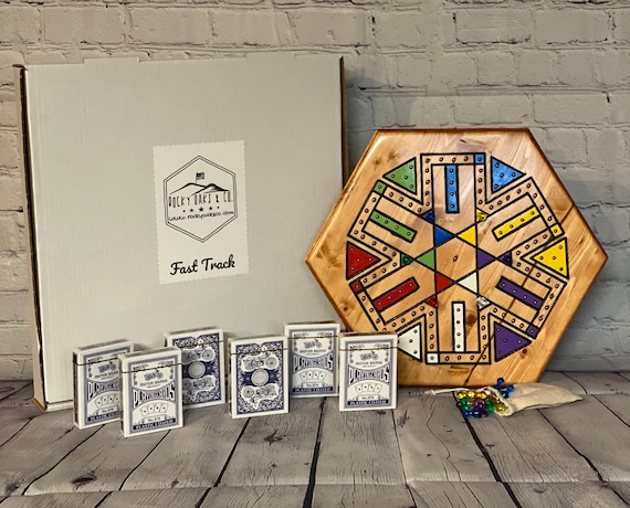 MAGNETIC Fast Track Board Game | Etsy