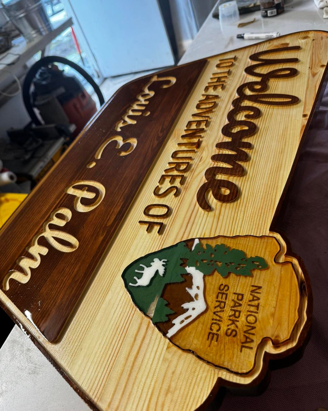 National Park Sign Custom - Etsy