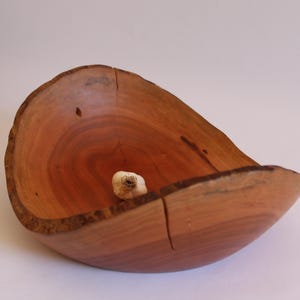 Live Edge Cherry Bowl - Etsy