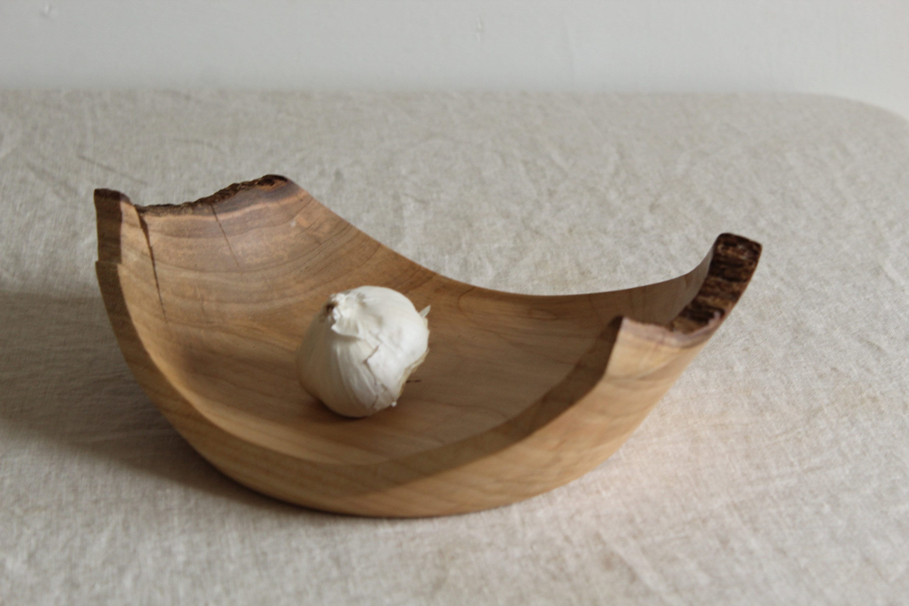 Maple Live Edge Dish - Etsy