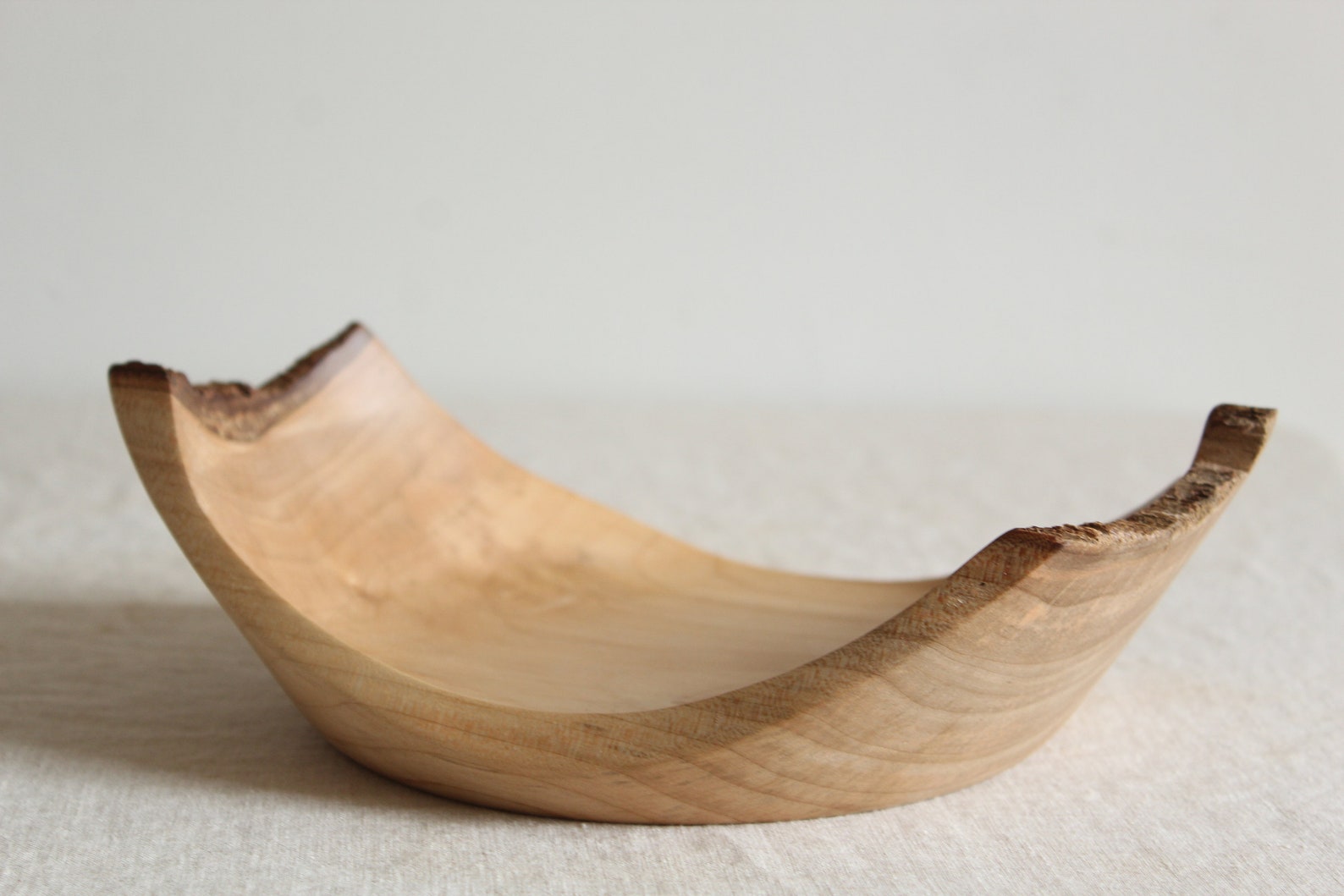 Maple Live Edge Dish - Etsy