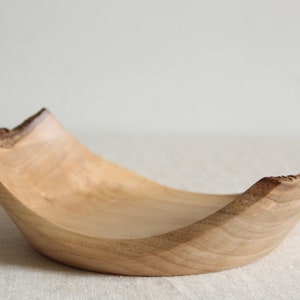 Maple Live Edge Dish - Etsy