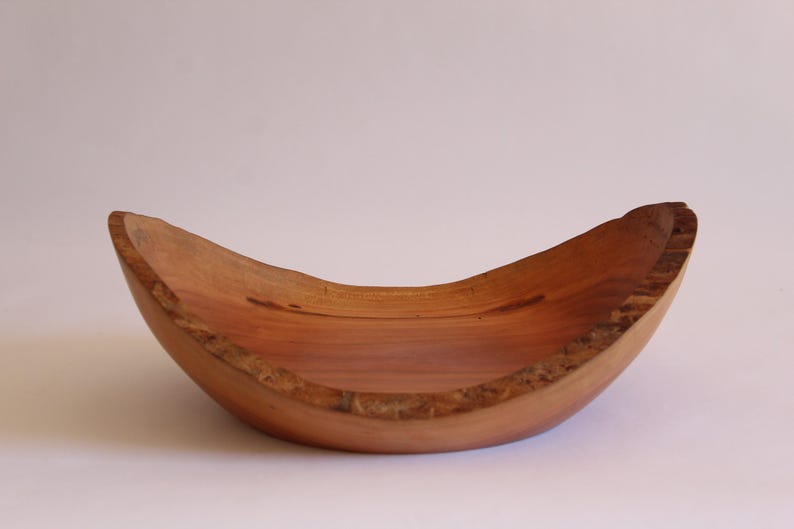 Live Edge Cherry Bowl - Etsy