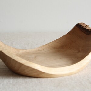 Maple Live Edge Dish - Etsy