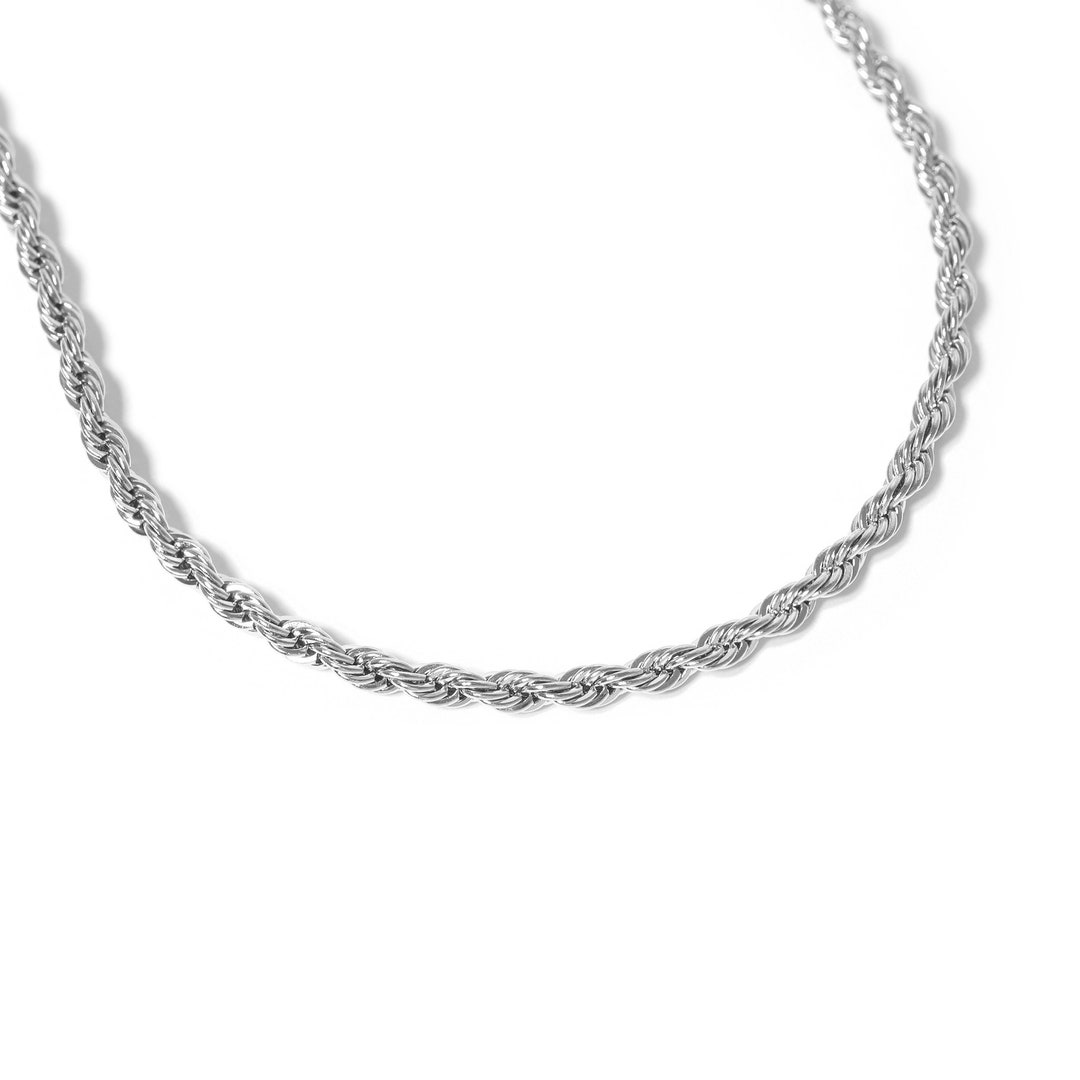 Stainless Steel Rope Chain Necklace | Wholesale Chain Necklaces - Etsy