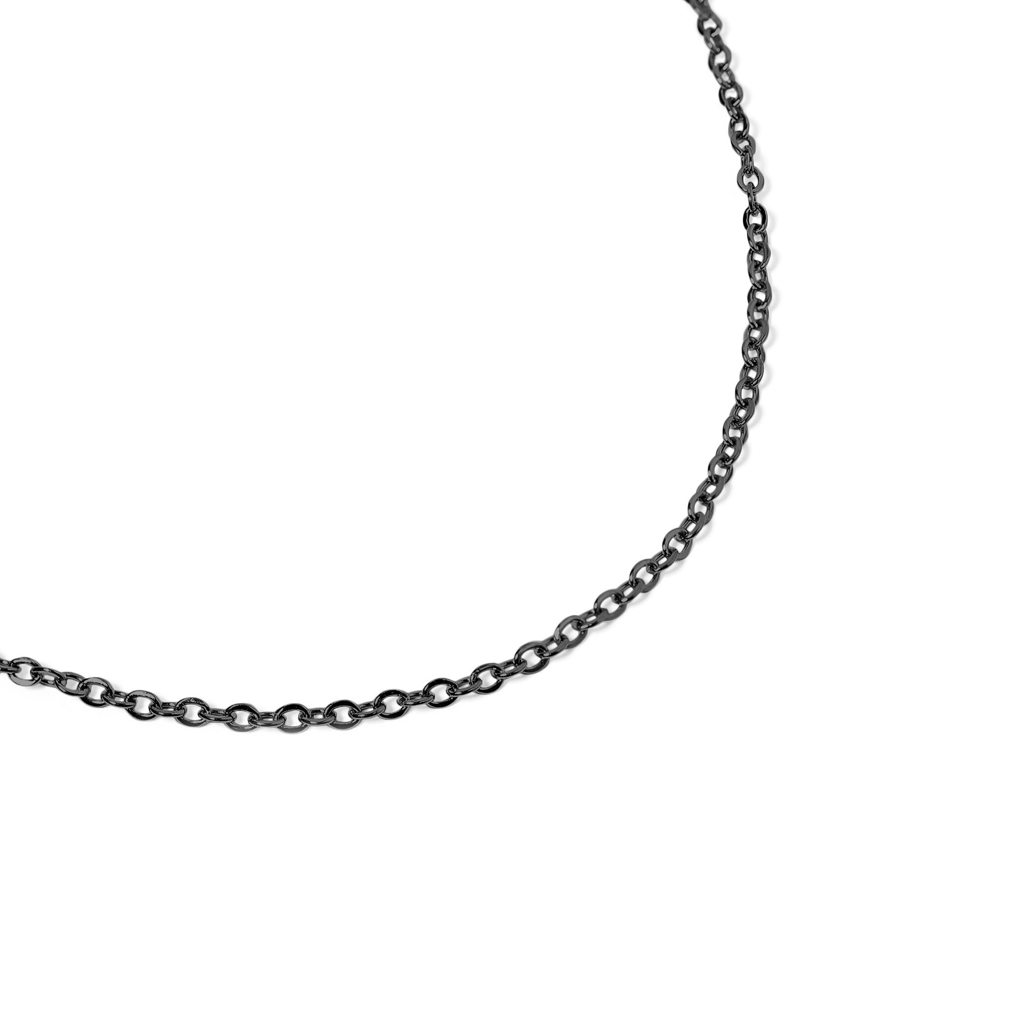 Stainless Steel Loop Chain Necklace - Etsy