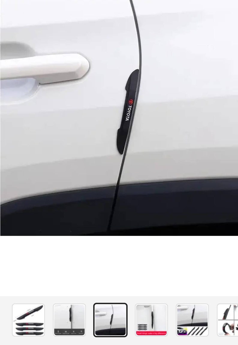 Car Side Door Anti-collision Bumper Scratch Protection Sticker for ...