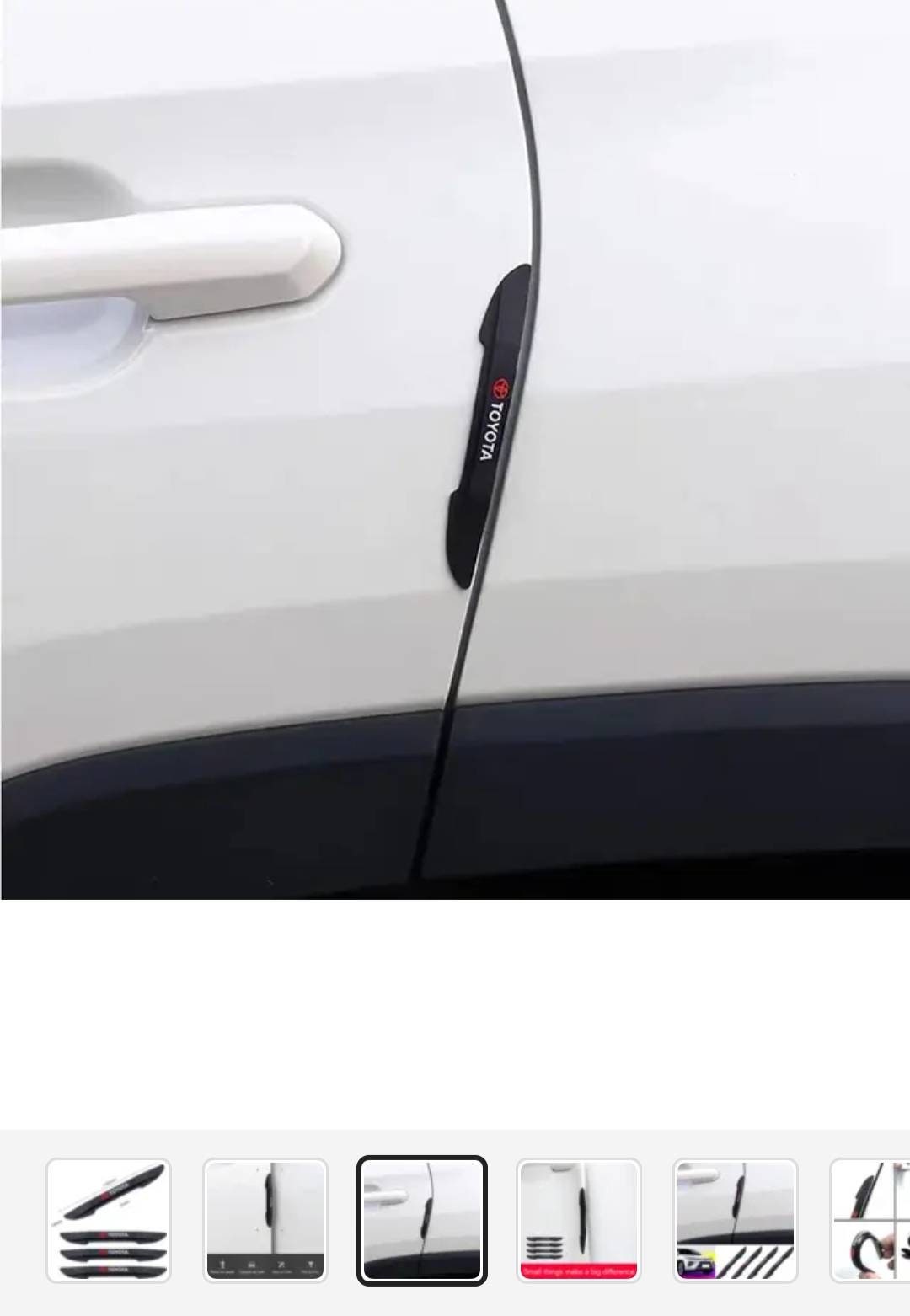 Car Side Door Anti-collision Bumper Scratch Protection Sticker for ...