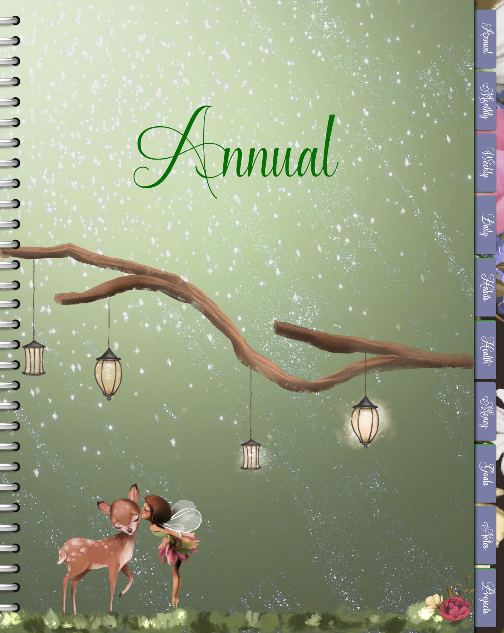The Enchanted Forest Digital Planner - Etsy UK