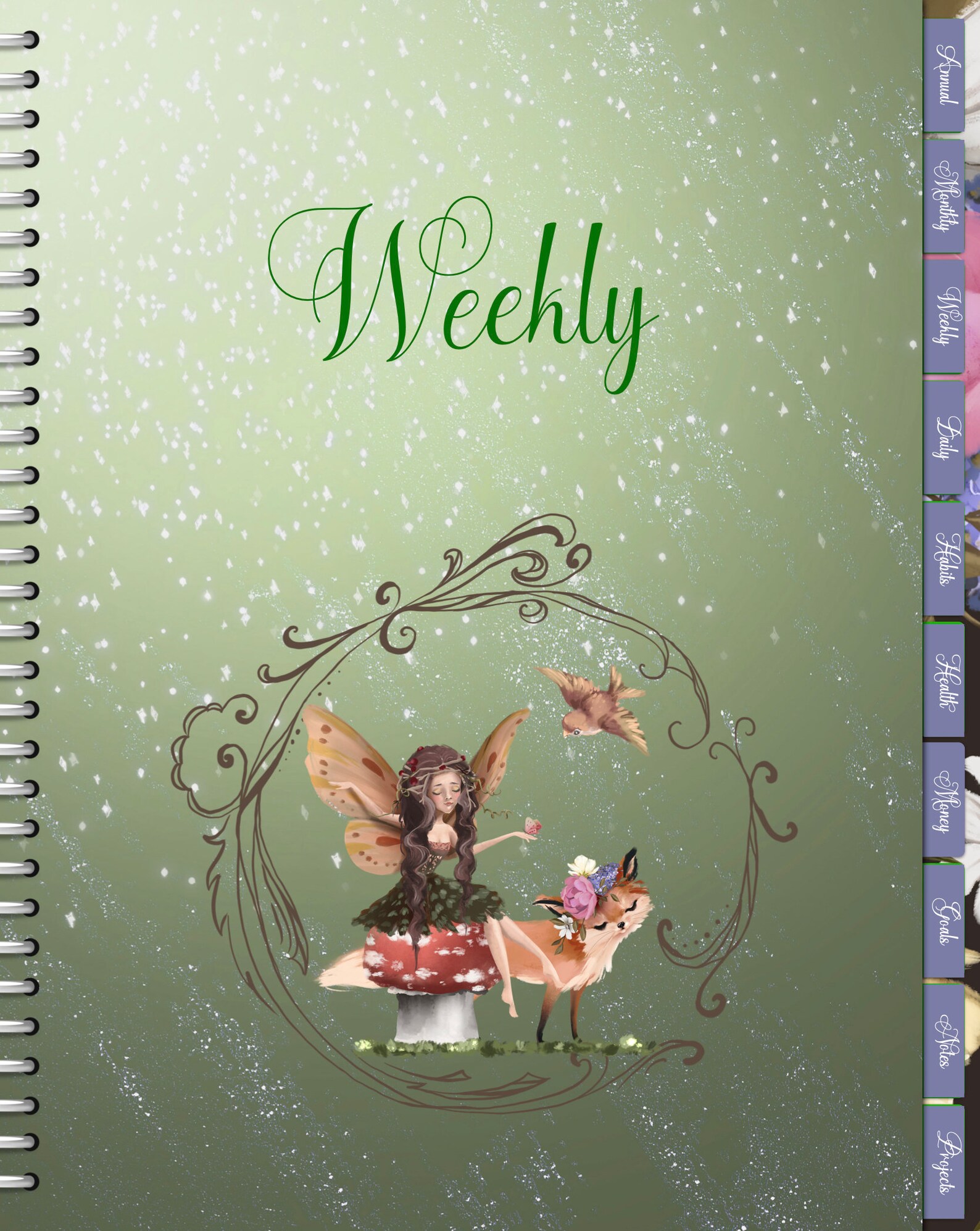 The Enchanted Forest Digital Planner - Etsy UK