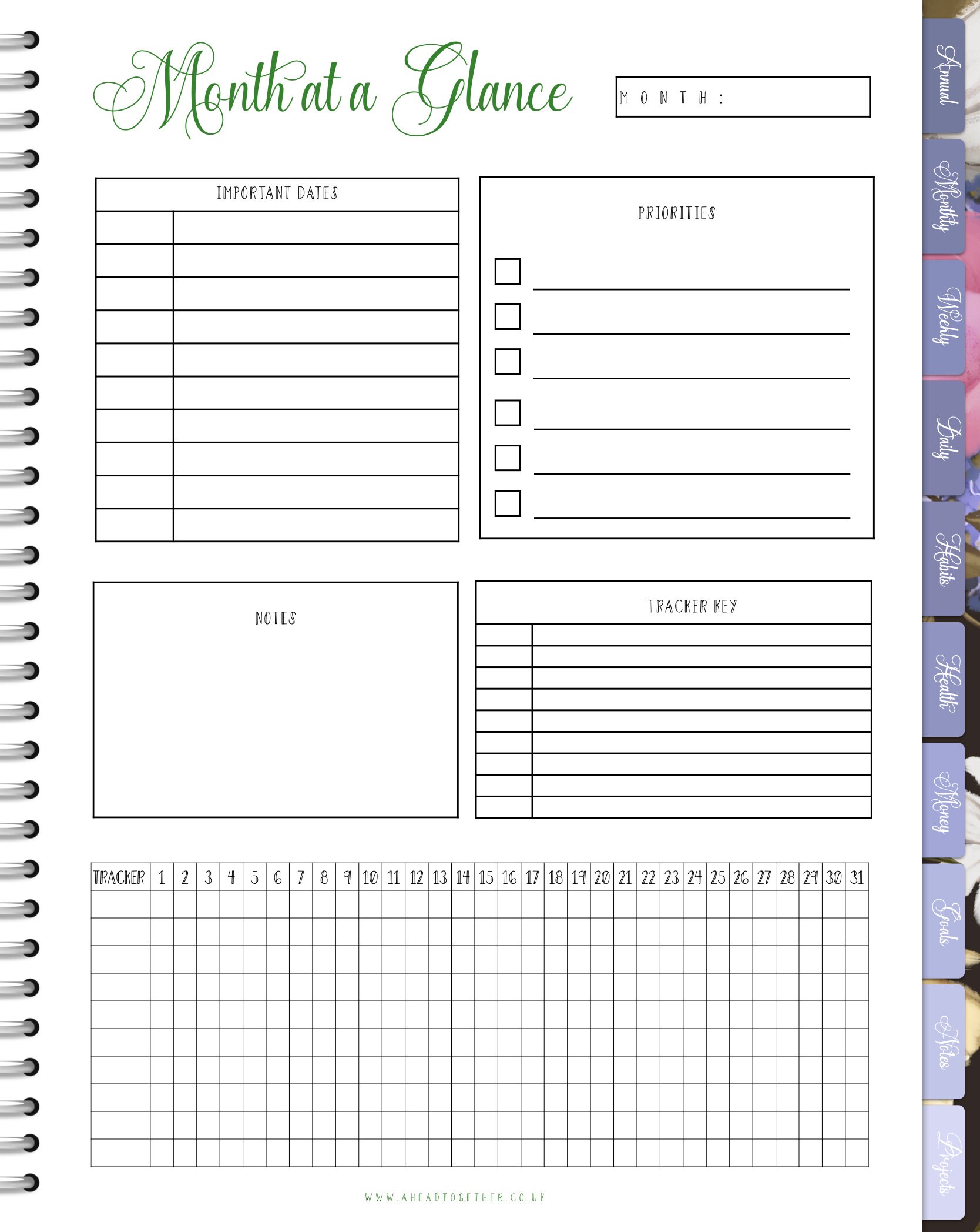 The Enchanted Forest Digital Planner - Etsy UK