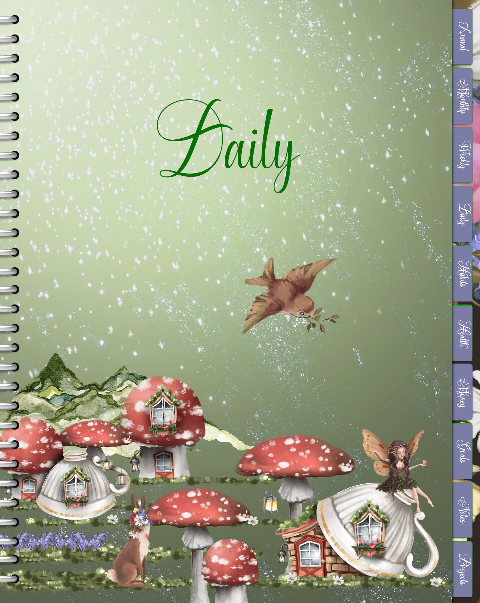 The Enchanted Forest Digital Planner - Etsy UK