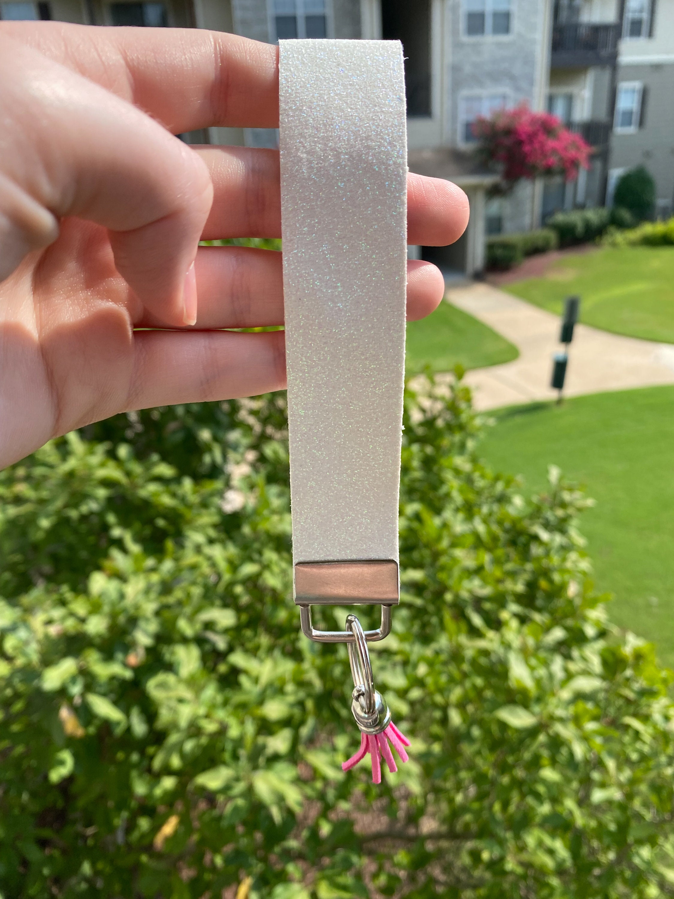 Faux Leather Key Fob Keychain key fob key lanyard mini key | Etsy