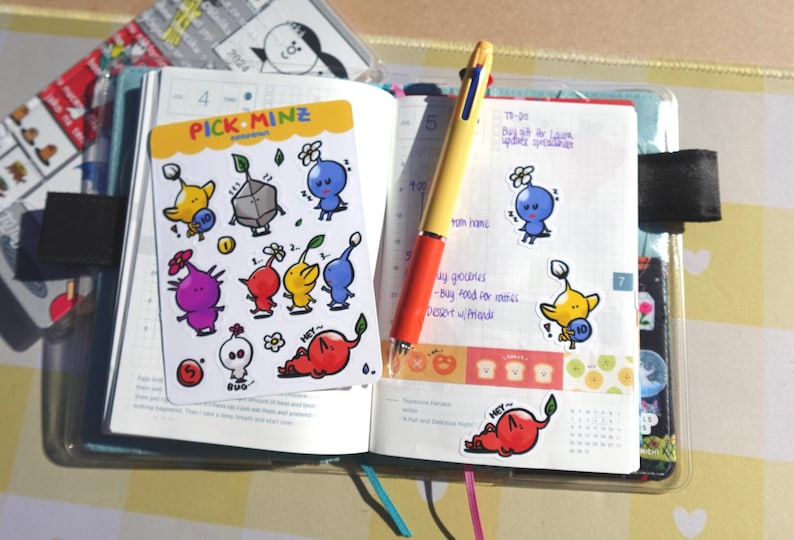 Pikmin Sticker Sheet - Etsy
