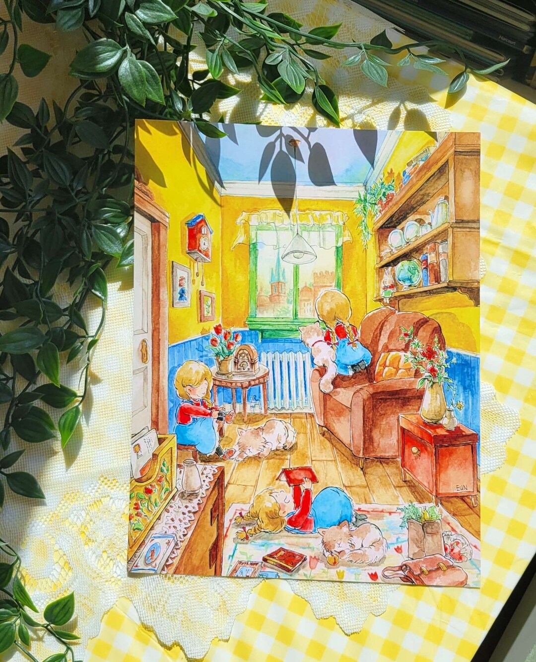 Passing the Time Print - Etsy